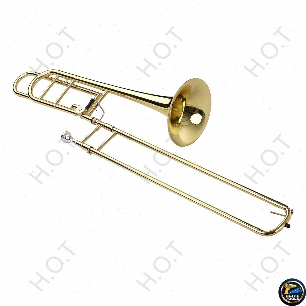 Улучшенный теноровый тромбон Bb с кулисой, триггером F и полной комплектацией