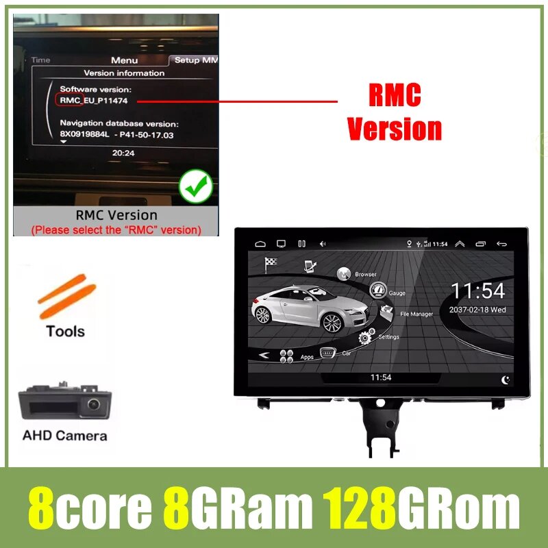 9-дюймовый для Audi A6 C7 A7 2012-2018 плеер автомобильный радиоприемник Android 15 мультимедийный стерео Carplay авто GPS навигация BT WIFI