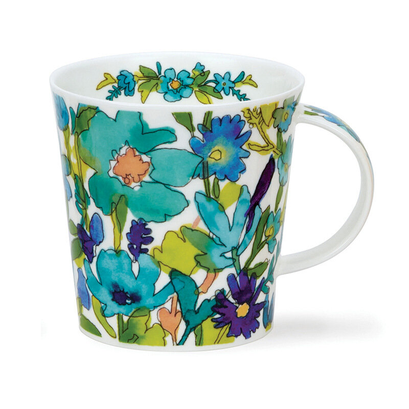 Британская кружка из костяного фарфора Danon, ручная работа, кофейная кружка, керамическая кружка, высококачественная цветочная кружка для воды