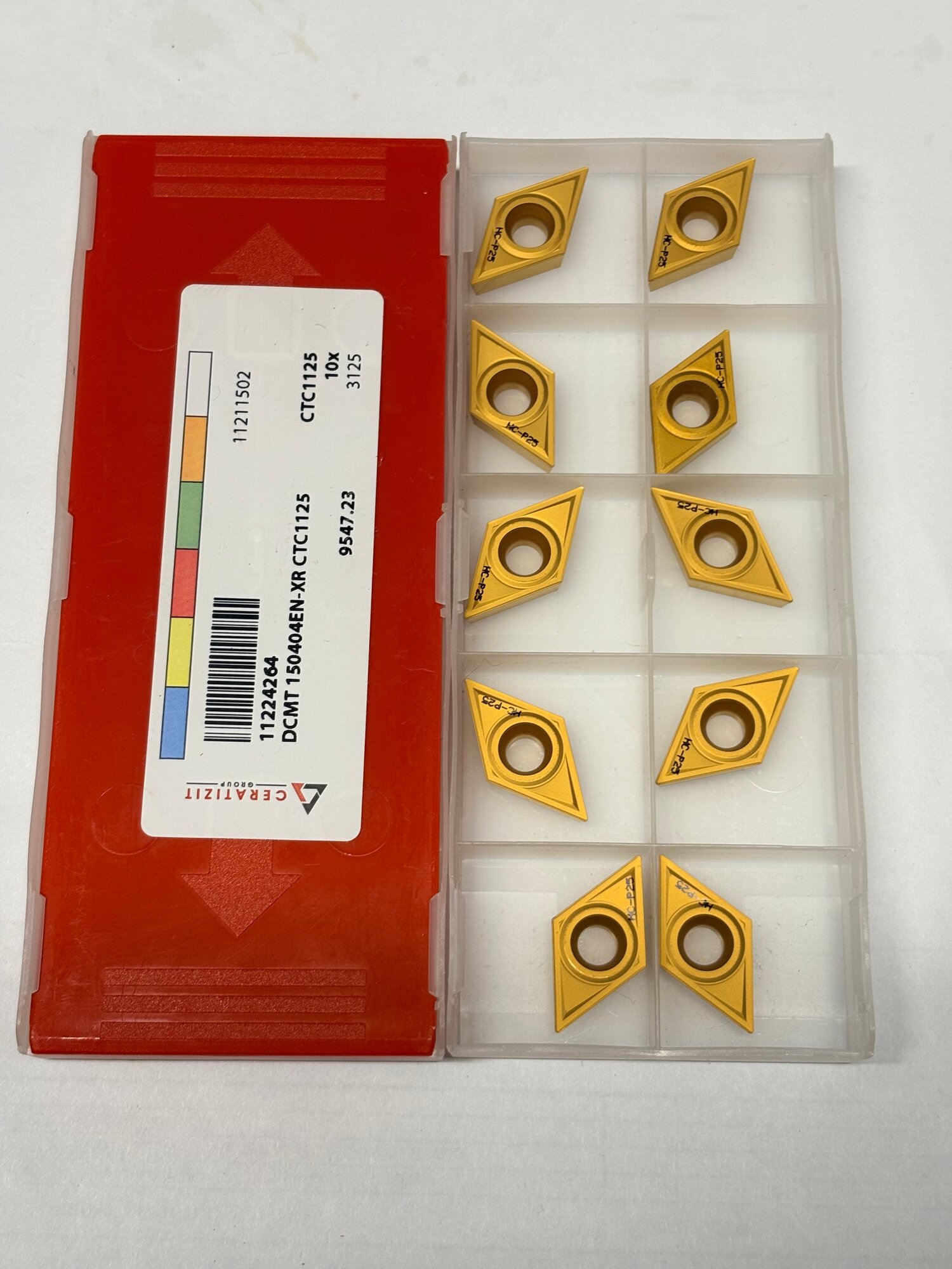 Пластина токарная DCMT 150404EN-XR СТС1125