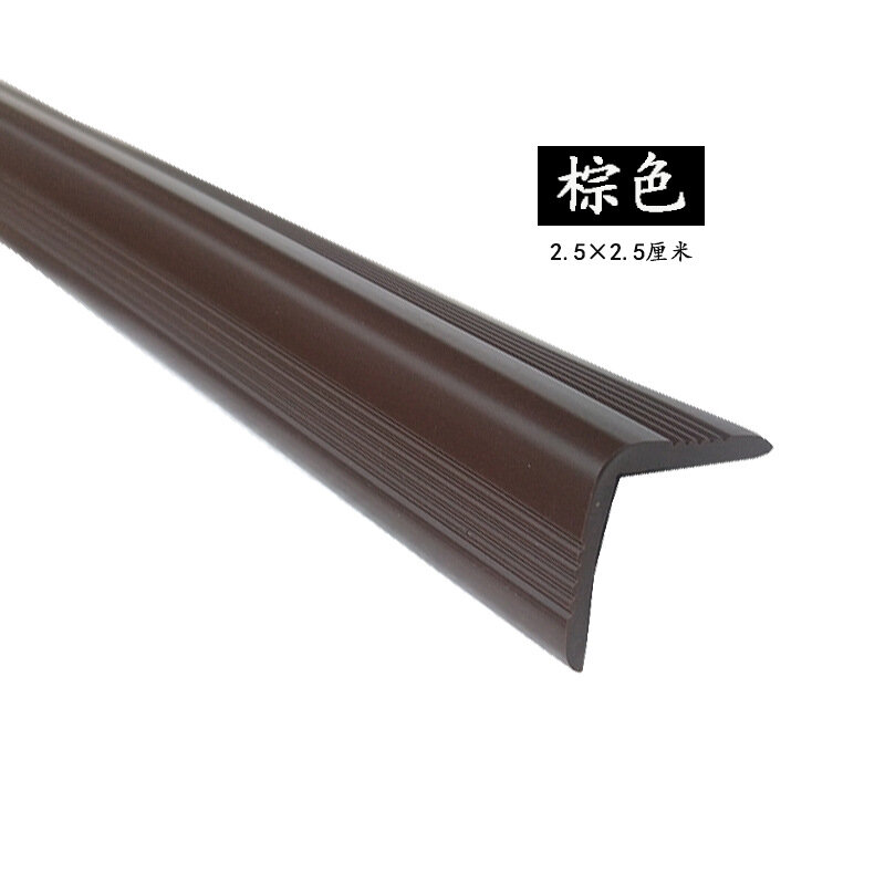 ПВХ антиударная полоса для защиты углов лестниц в кампусе, самоклеящийся защитный уголок для стола и стены, оптовая продажа антиударной кромки