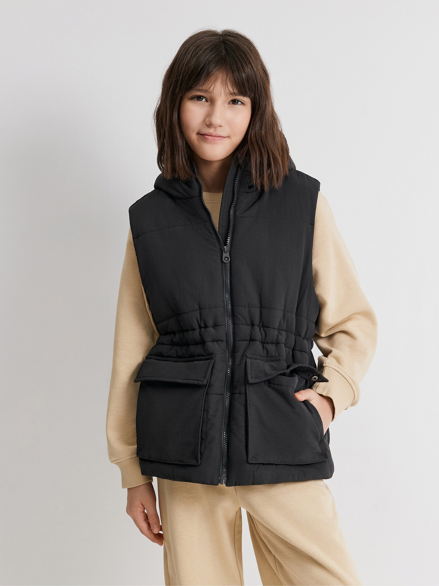 Жилет утеплённый