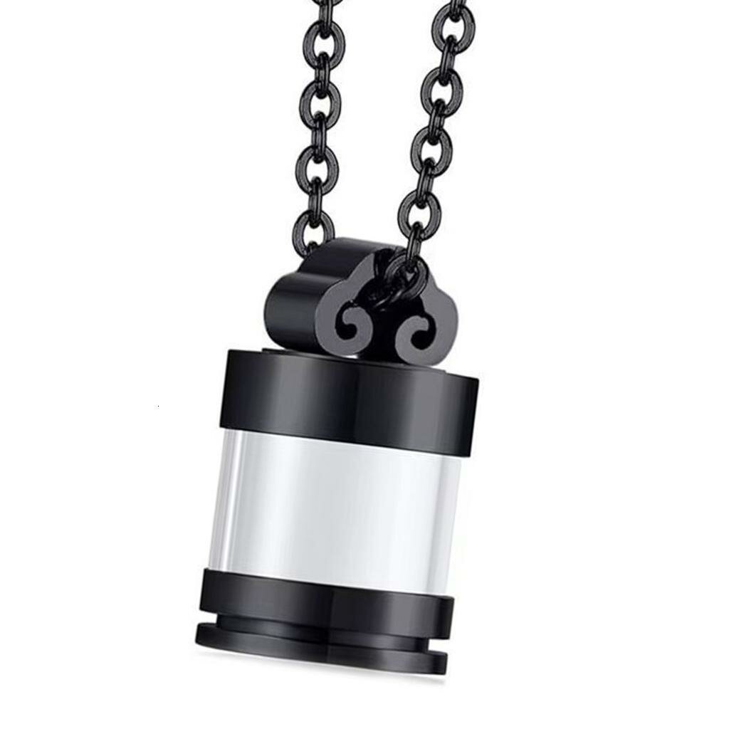 Локет для волос и пепла, Черный