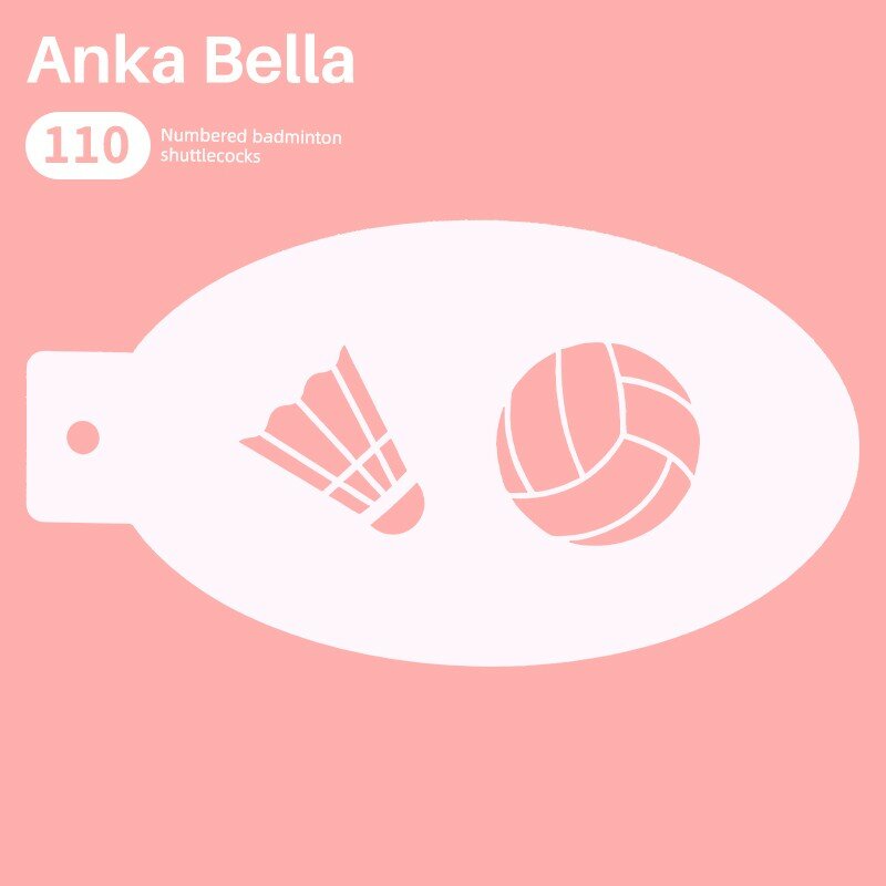 Трафарет для рисования на лице AnkaBella: Астронавт, ракета, космическая тематика, для мальчиков, DIY, тату-мольберт