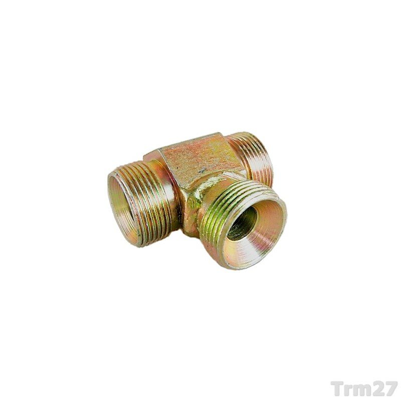 Тройник М27х1,5, высококачественный элемент для спецтехники МТЗ