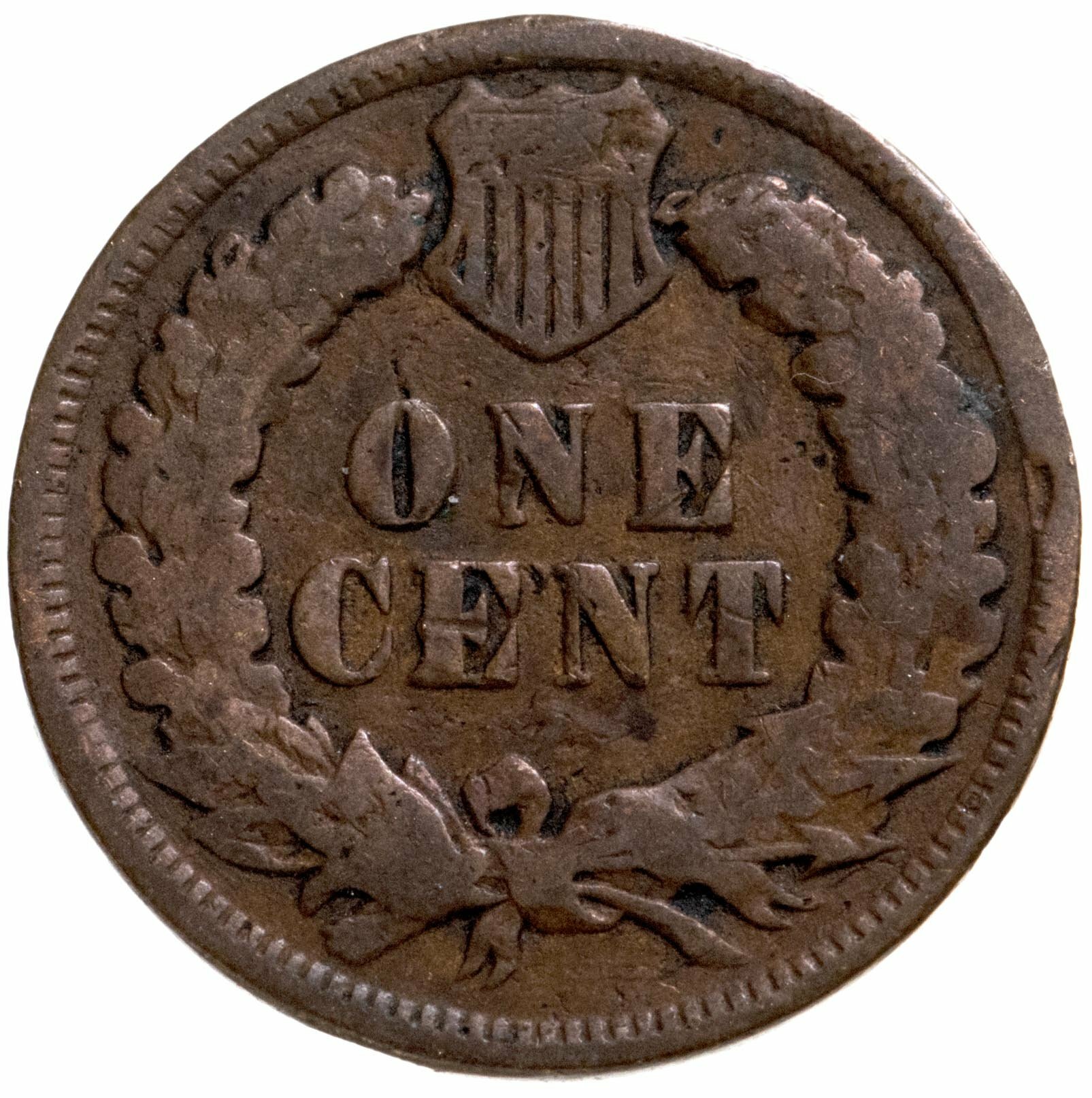США 1 цент cent 1901 Indian Head Cent, Бронза, в сохранности VF