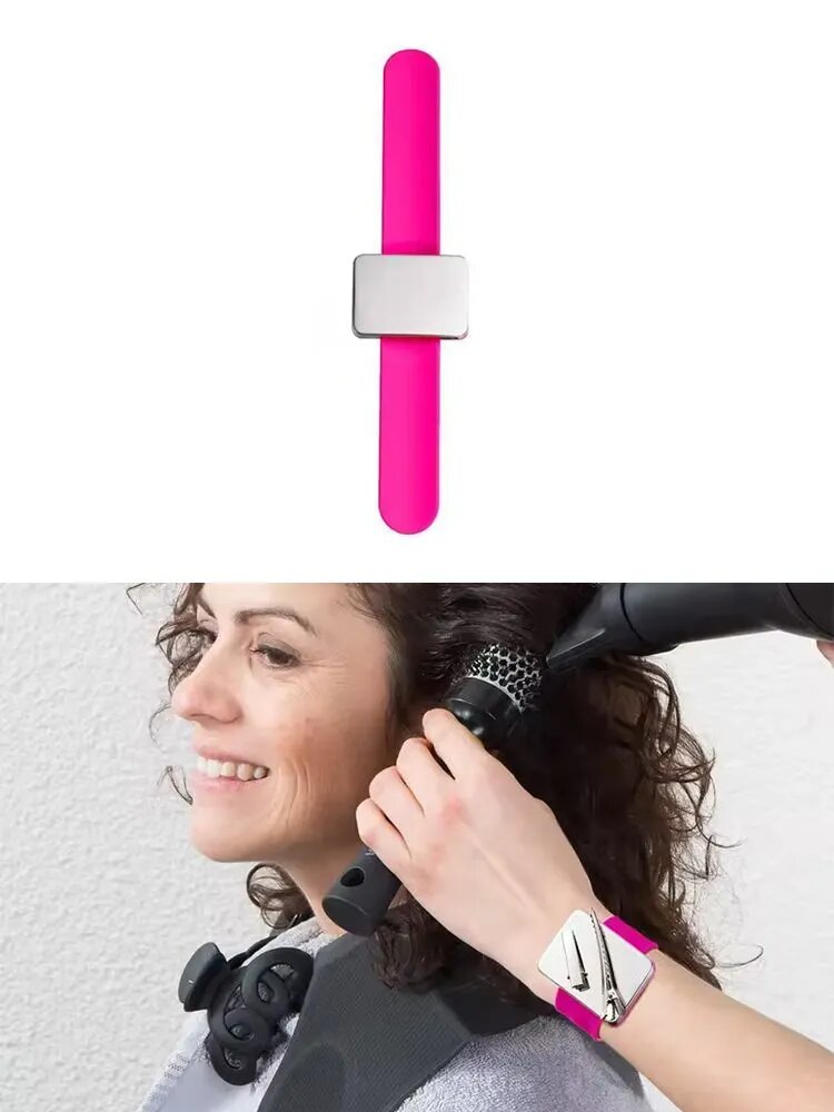 Магнитный держатель на руку для иголок, шпилек, невидимок , магнитная игольница на руку для портных и парикмахера.