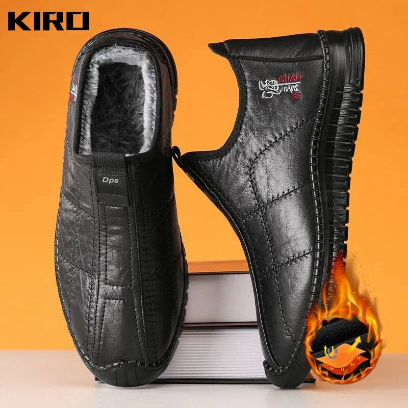Туфли туфли мужские зимние с мехом KIRO