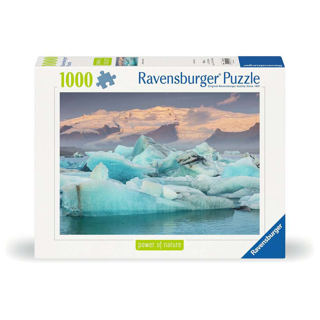 Пазл Ravensburger 1000 Power of Nature Йёкюльсаурлоун, Исландия, арт.01394