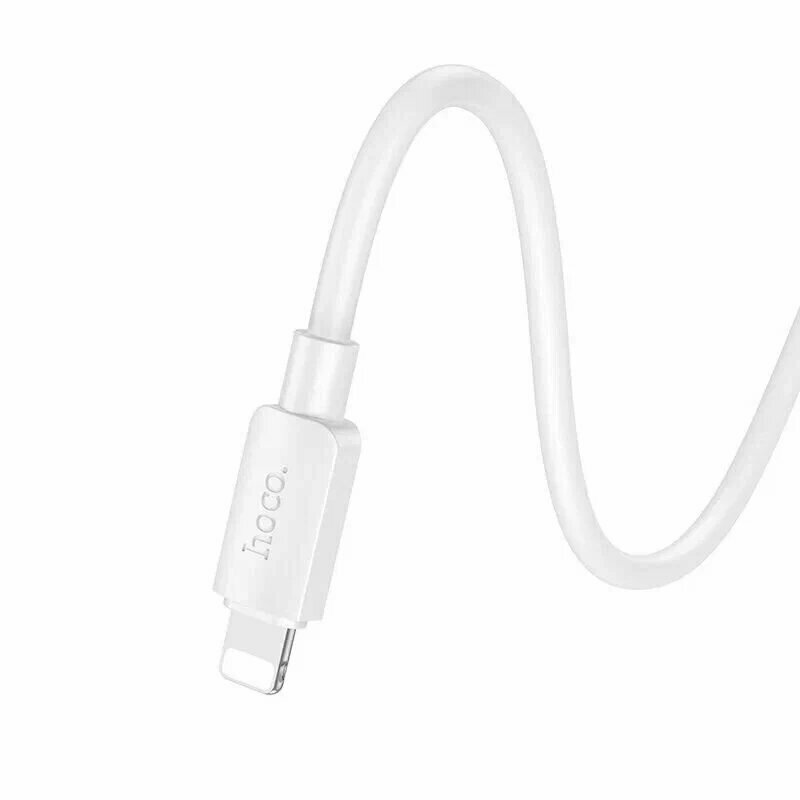 Быстрая зарядка для телефона iPhone, iPads, AirPods, Type-C to lightning, кабель hoco x96, 20 W, 2.4 A, 100 см