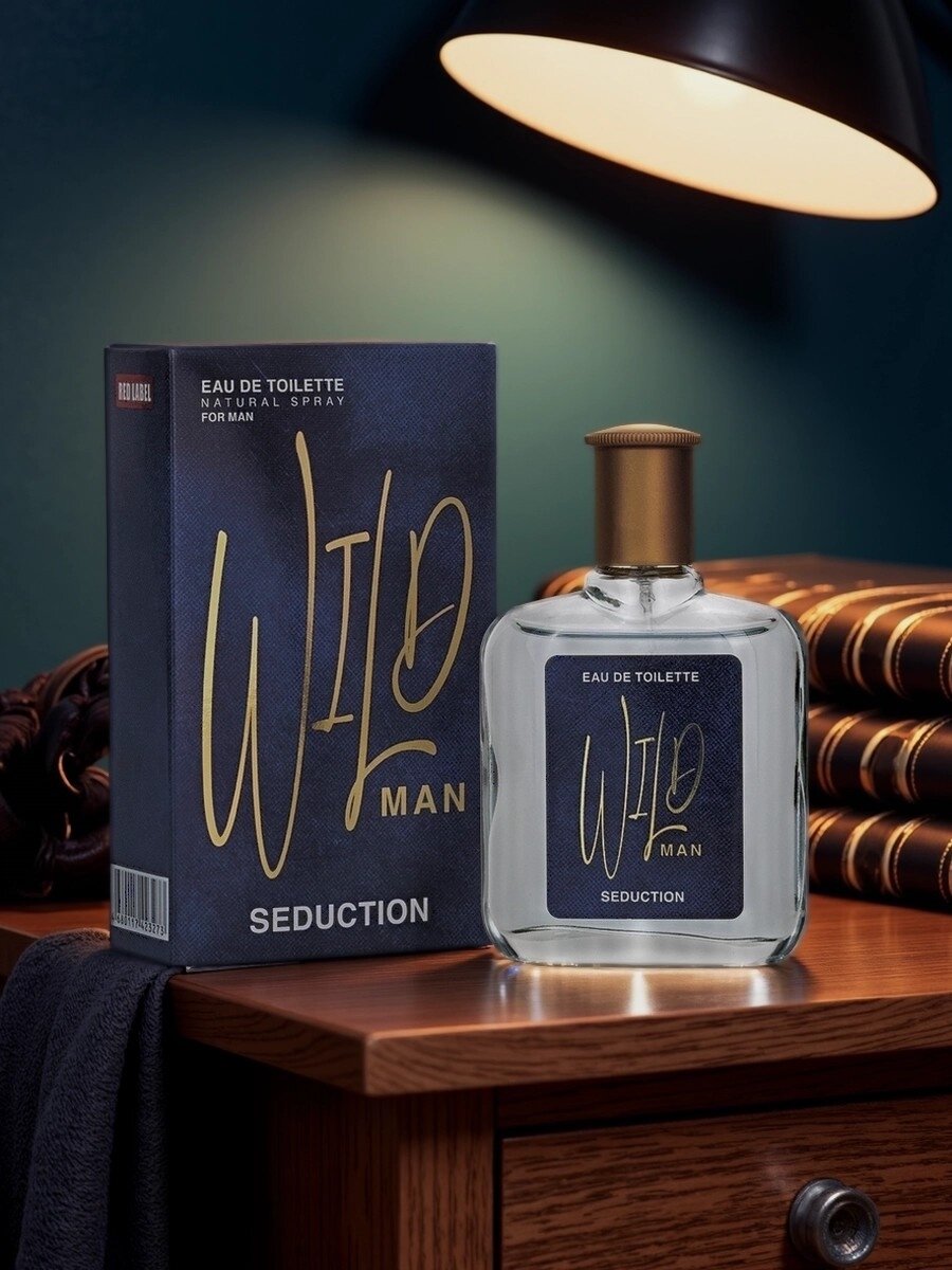 Delta parfum (Red Label). Туалетная вода мужская Wild Man Seduction, 100мл.