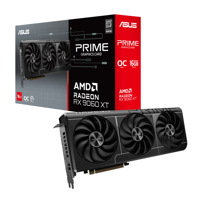 Видеокарта PRIME-RX9060XT-O16G (ASUS 90YV0LF1-M0NA00)