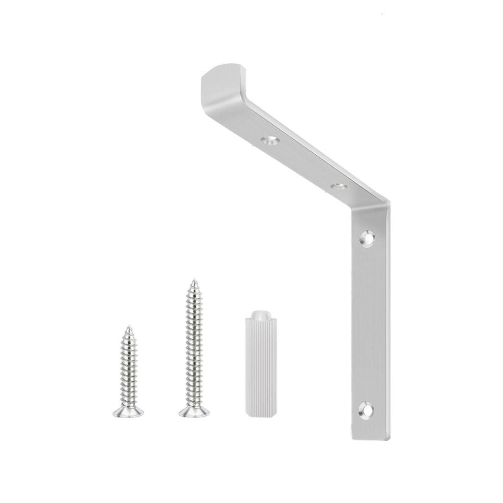 Кронштейны L-образные настенные стальные для полок, 150mm