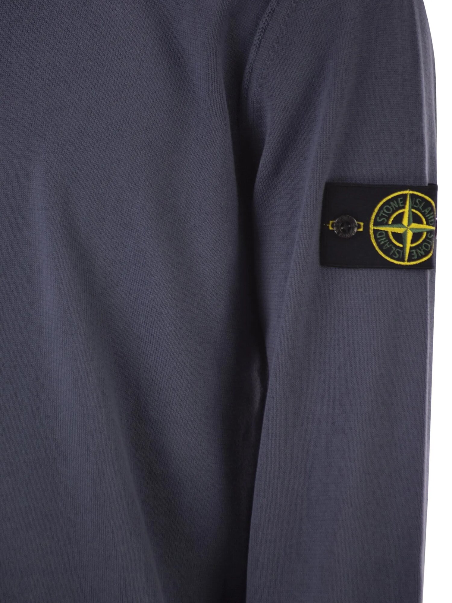 Свитер Stone Island Crew-neck sweater, размер M, , синий — фото 1