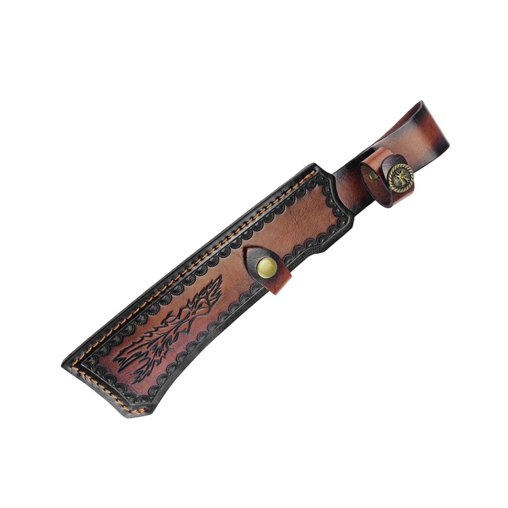 Набор ножей из воловьей кожи первого слоя-Стиль 1