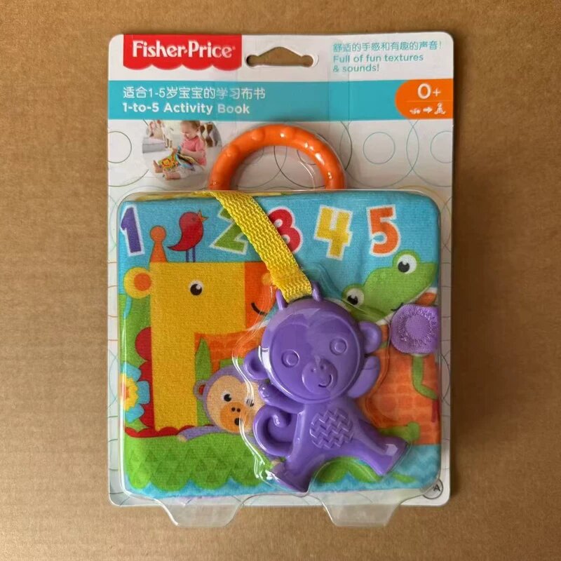 Классический ксилофон Fisher-Price для обучения и исследования, шестигранная коробка, гексаэдр, игрушка для раннего развития новорожденных, образовательная CMY09