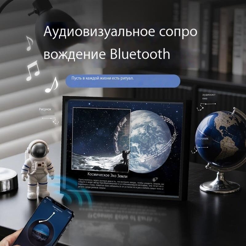 Bluetooth-динамик TF-карта, открытый рабочий стол, уличный ночник, сабвуфер, маленький динамик