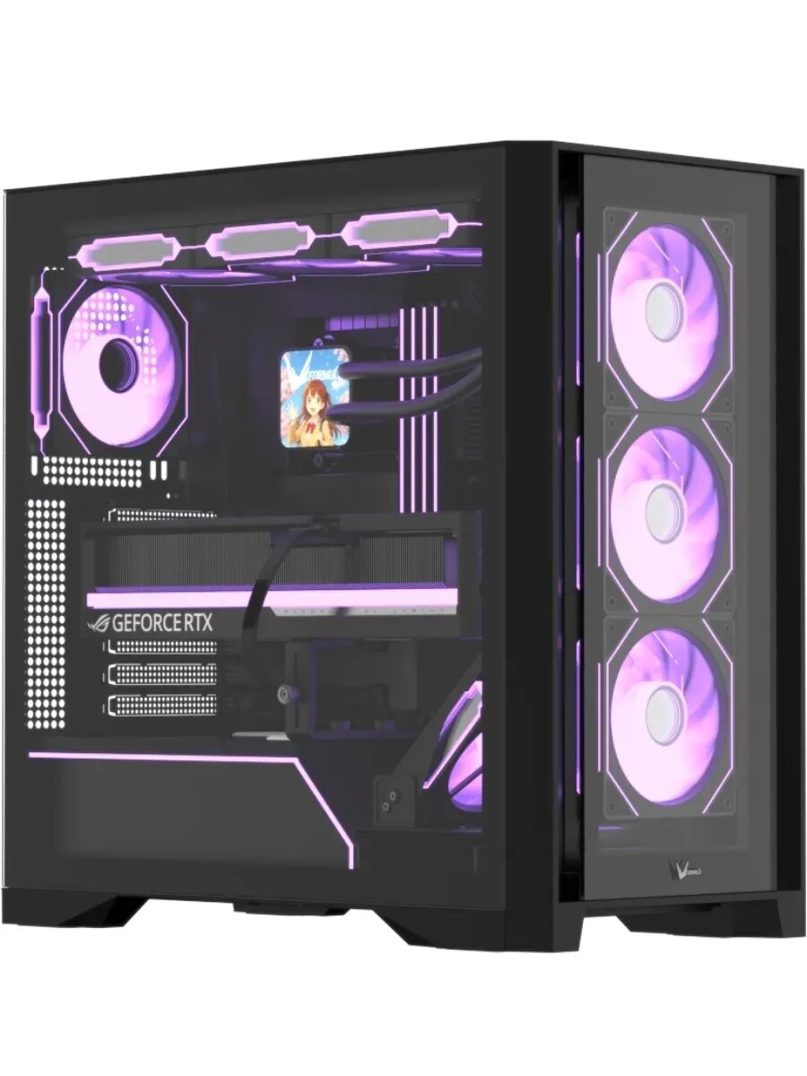 Корпус для ПК Air Power G8 Floe без БП ATX 6x120mm 2x140mm