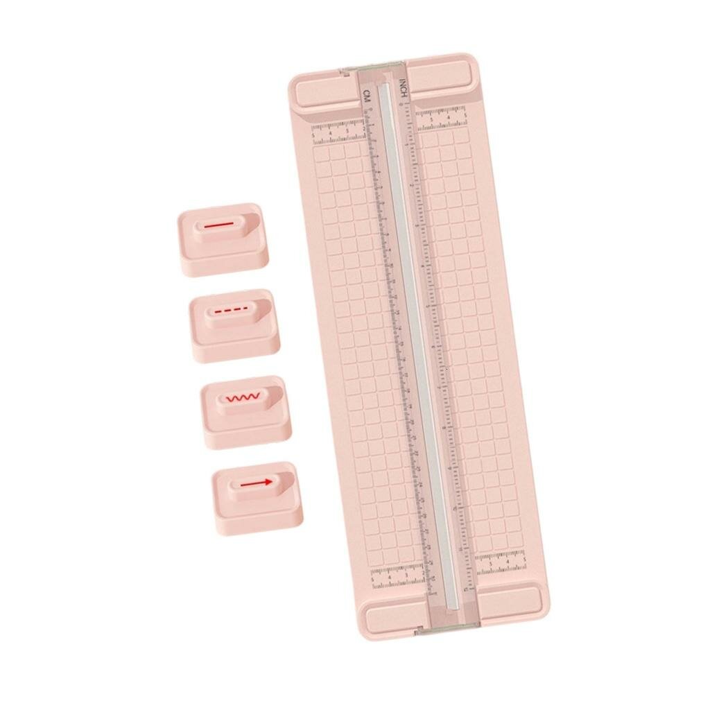 Бумагорезка 4 в 1, Розовый