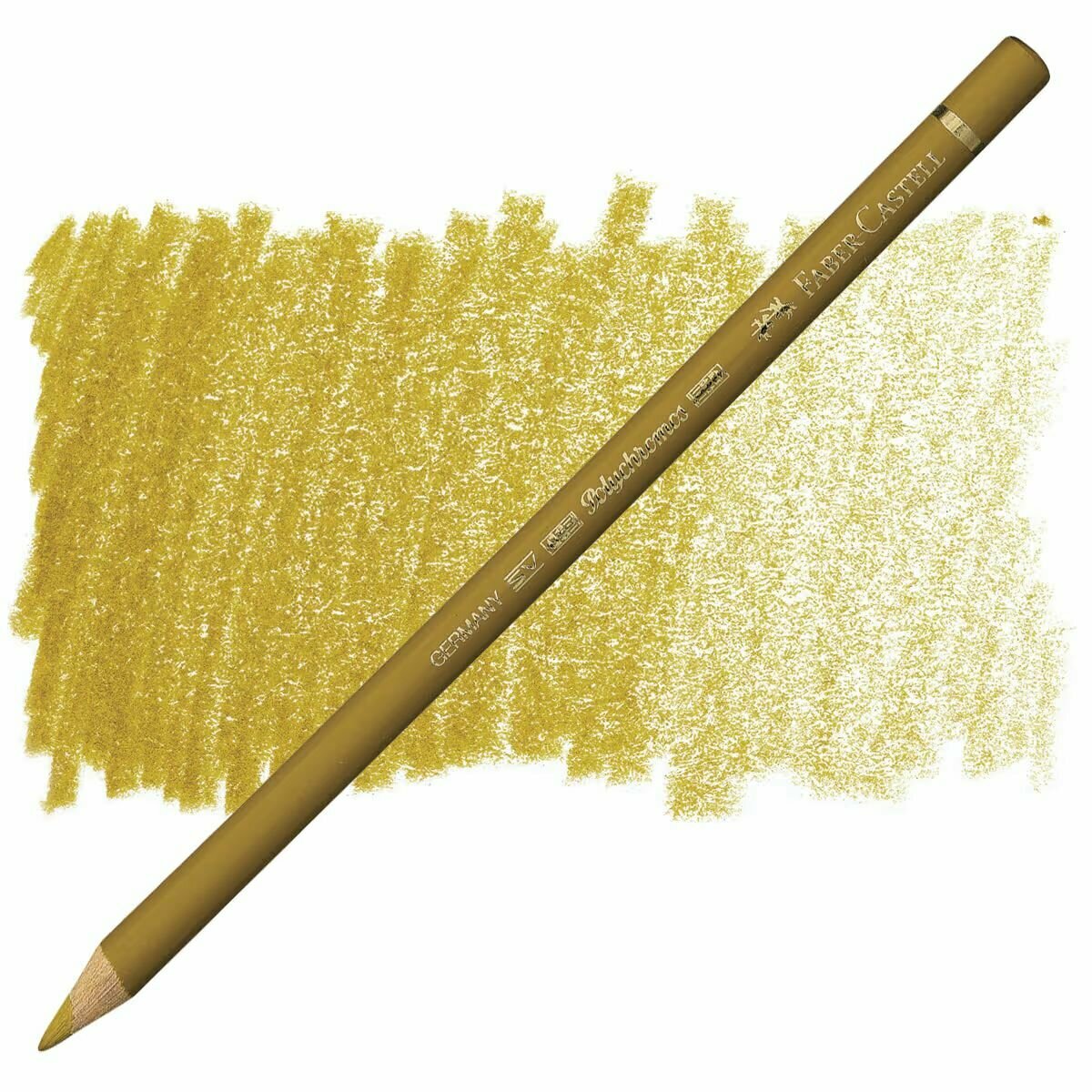 Карандаш цветной Faber-Castell "Polychromos", 1 шт, цвет №268 зелено-золотой