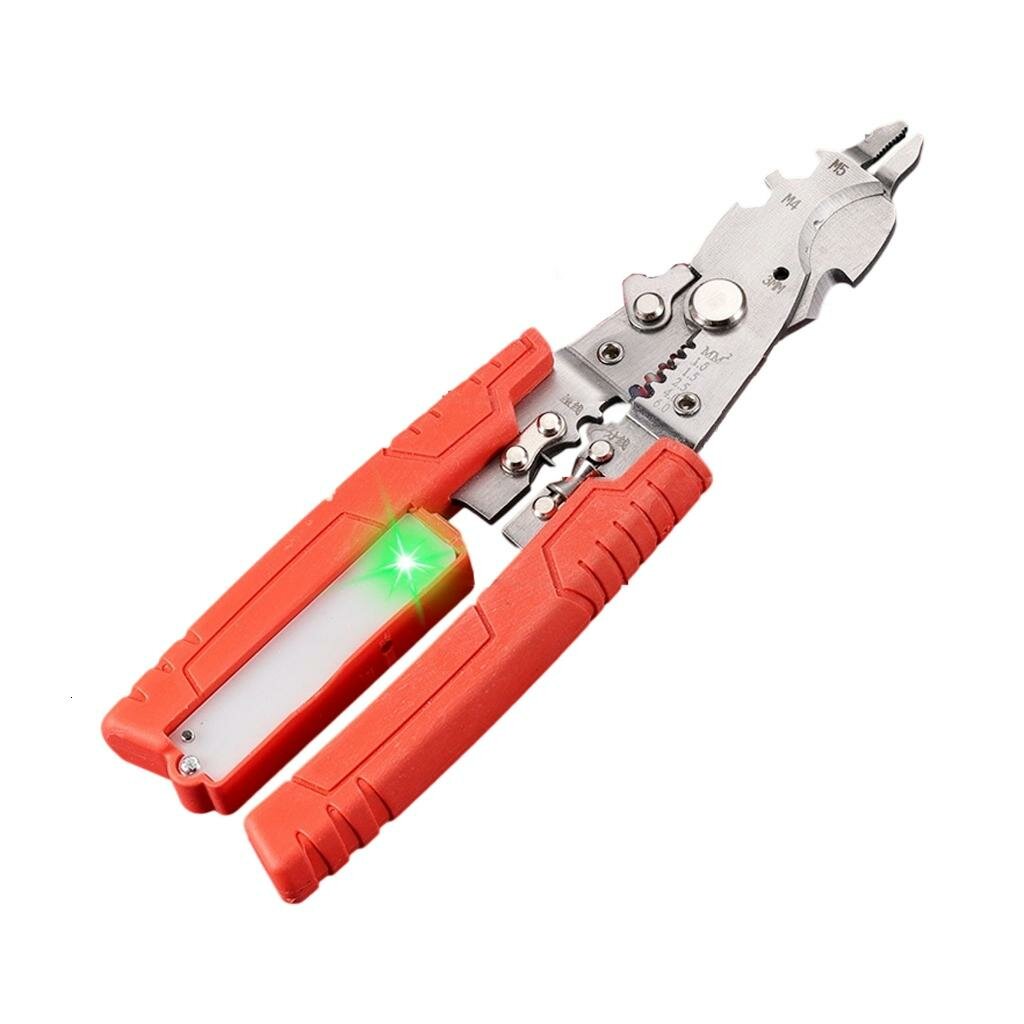 Электрические кусачки для зачистки проводов, С крючковатым ножом