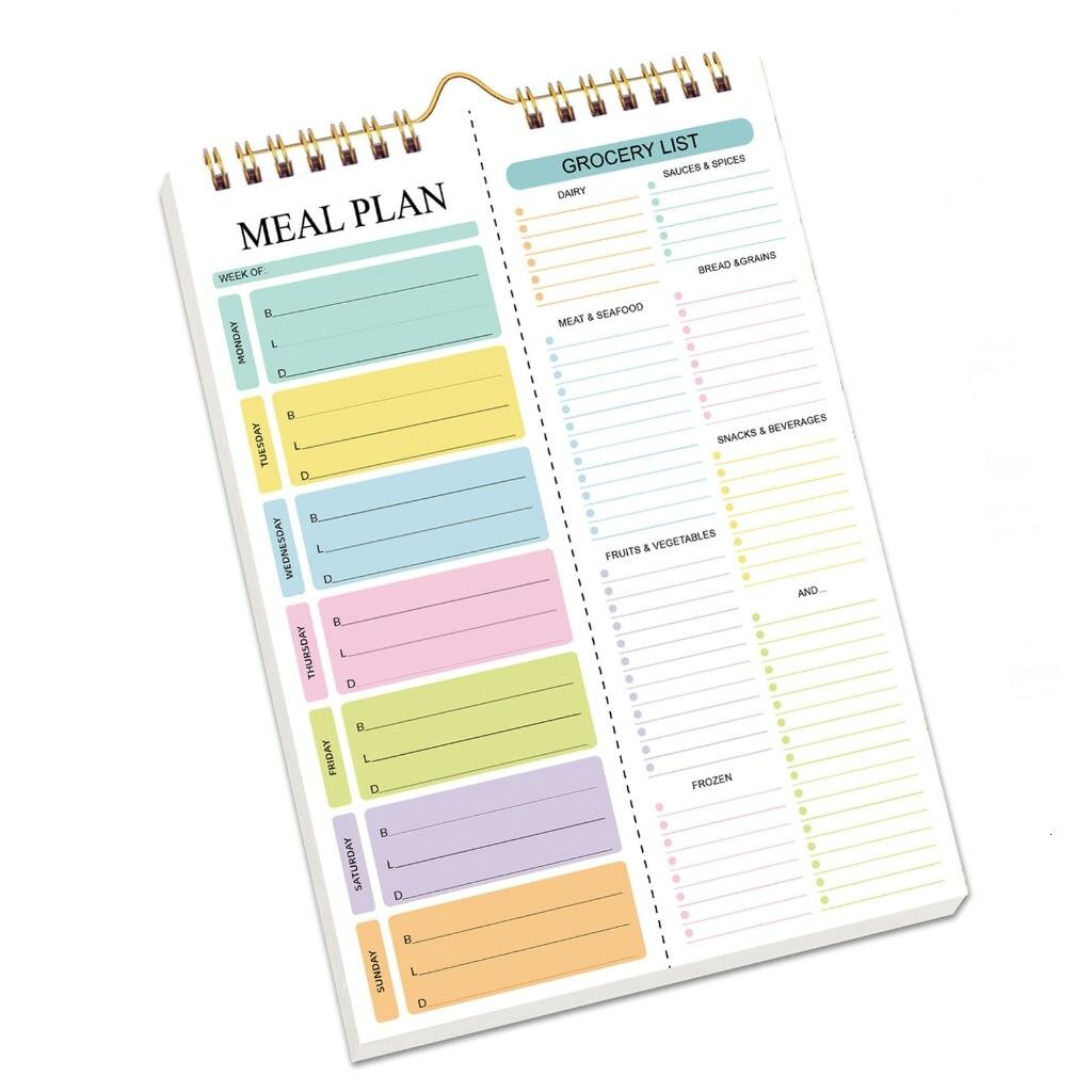 Блокнот для планирования питания, No. 6