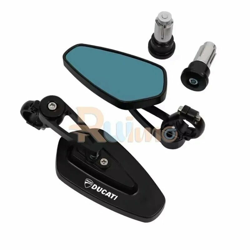 Мотоциклетные зеркала заднего вида для Ducati 400 620 695 696 796 821 MONSTER Diavel/Carbon/XDiavel/S HYPERMOTARD 796 821 939 STREETFIGHTER 848