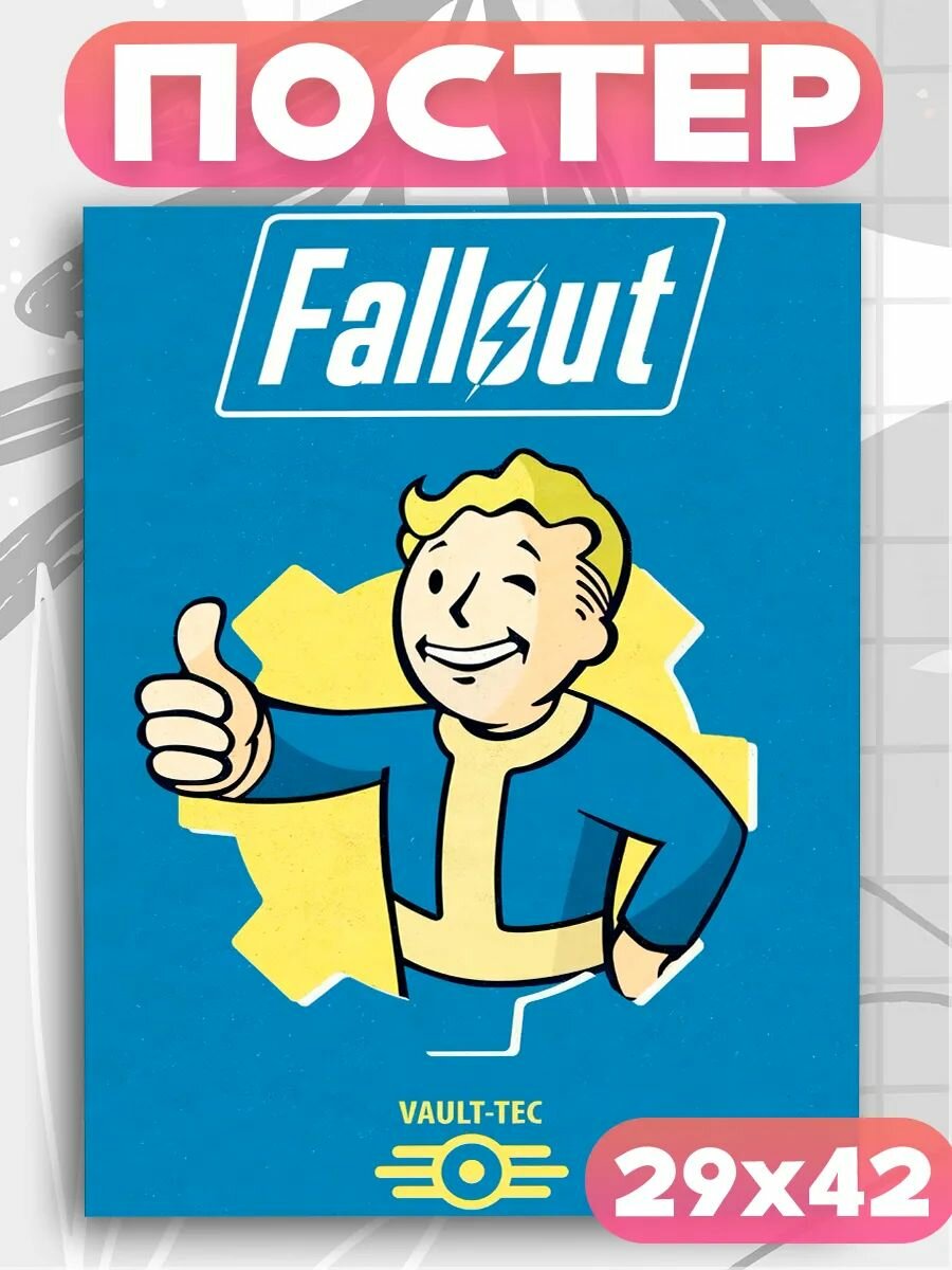 Постер на стену Fallout