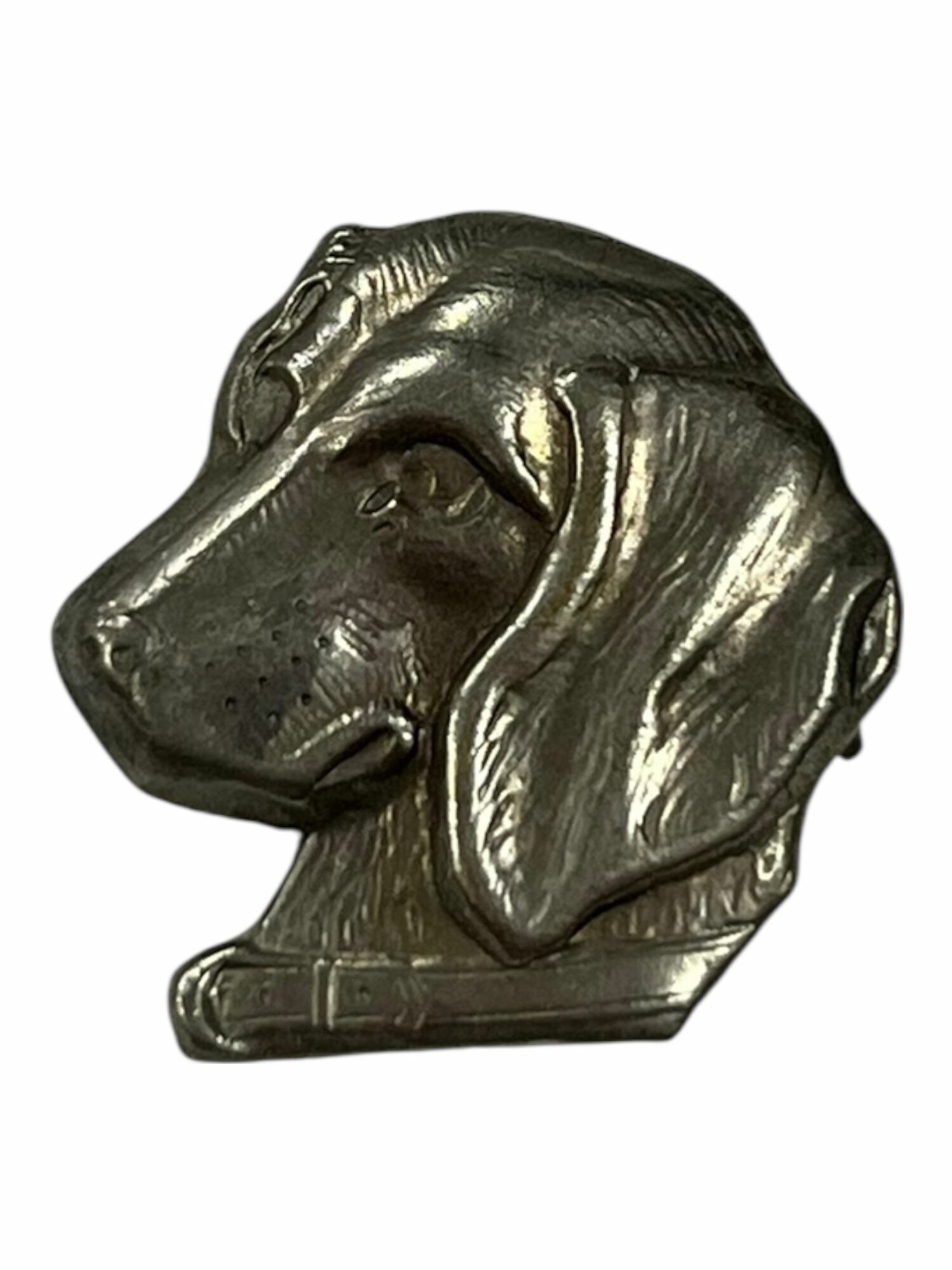 Советская винтажная брошь значок, Собака, сделано в СССР