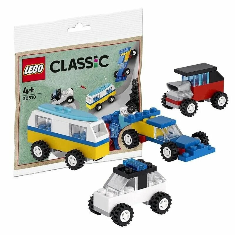 Конструктор Lego 30510 Classic 90 лет автомобилям