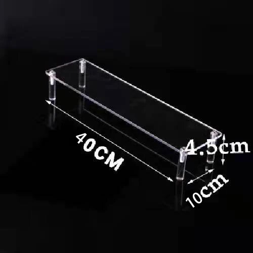 Акриловая подставка для дисплея 40x10см, 1 tier