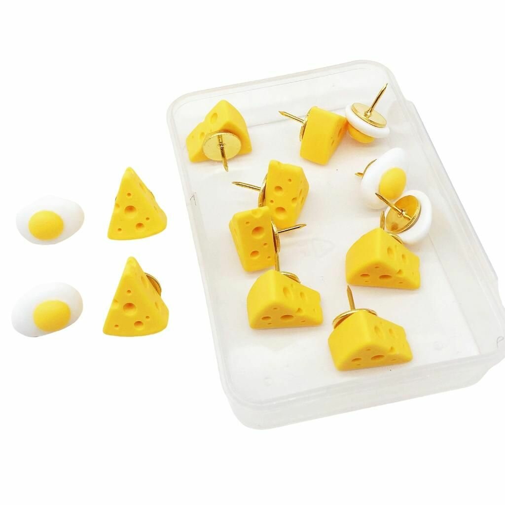 Шпильки-яйца для пробковой доски, 20 шт