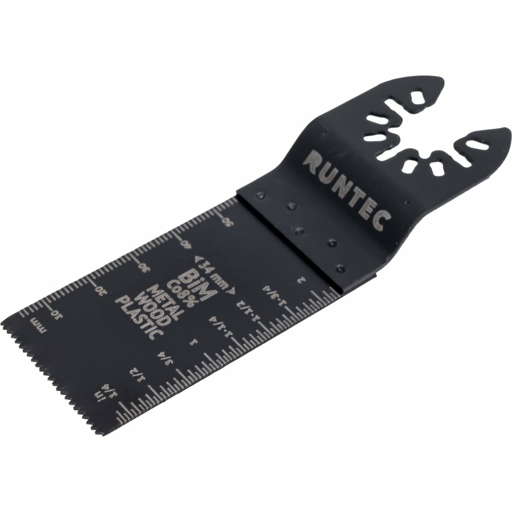 Пильная прямая насадка для МФИ (реноватора) по дереву, пластику и металлу RUNTEC RT-OCB34x55