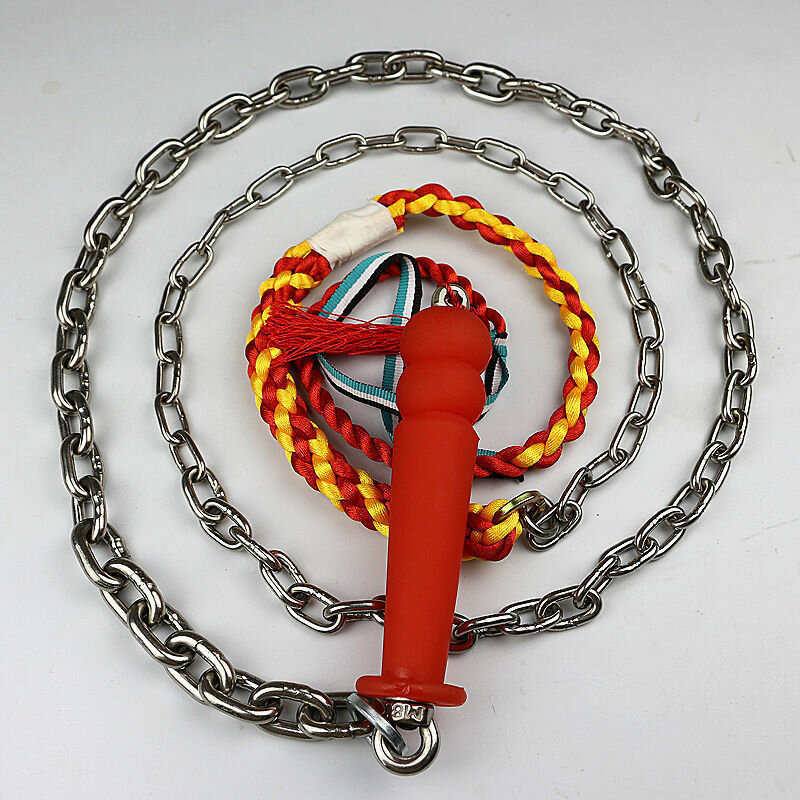 Нержавеющая сталь Кирин-хлыст, звуковой хлыст, качающийся хлыст, стальной хлыст, фитнес-хлыст, длинный хлыст для начинающих, хлыст с железной цепью, мягкий хлыст для взрослых, ореховый хлыст