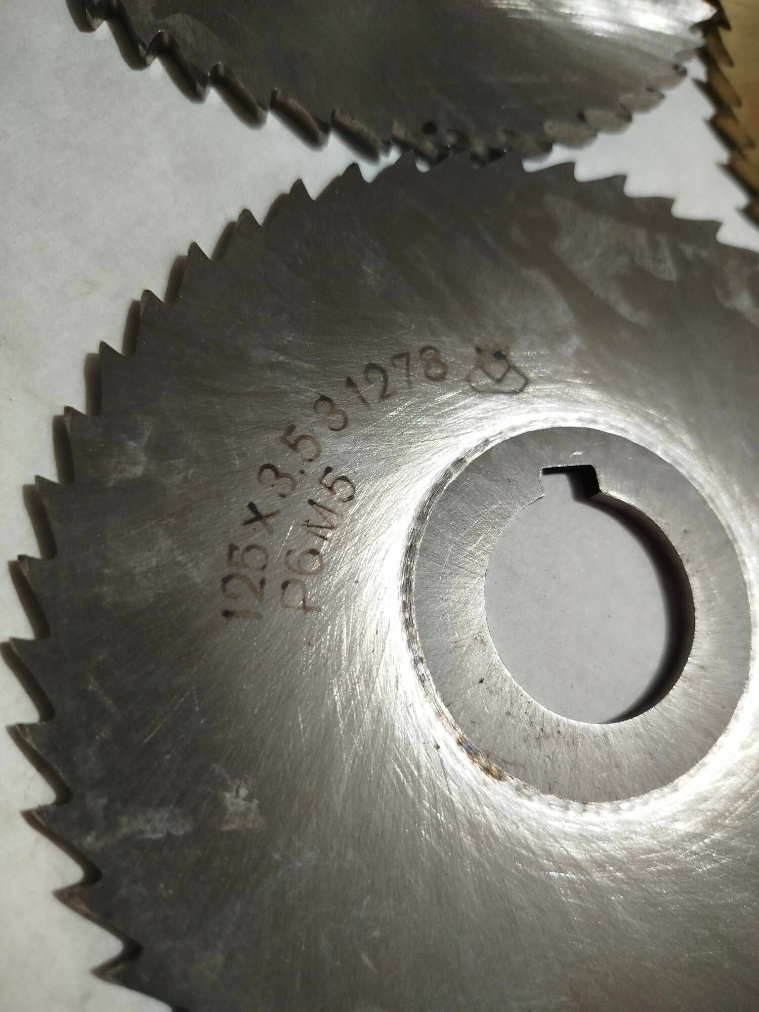 Фреза дисковая отрезная 125x3,5x27 Тип 2 Z48 СССР