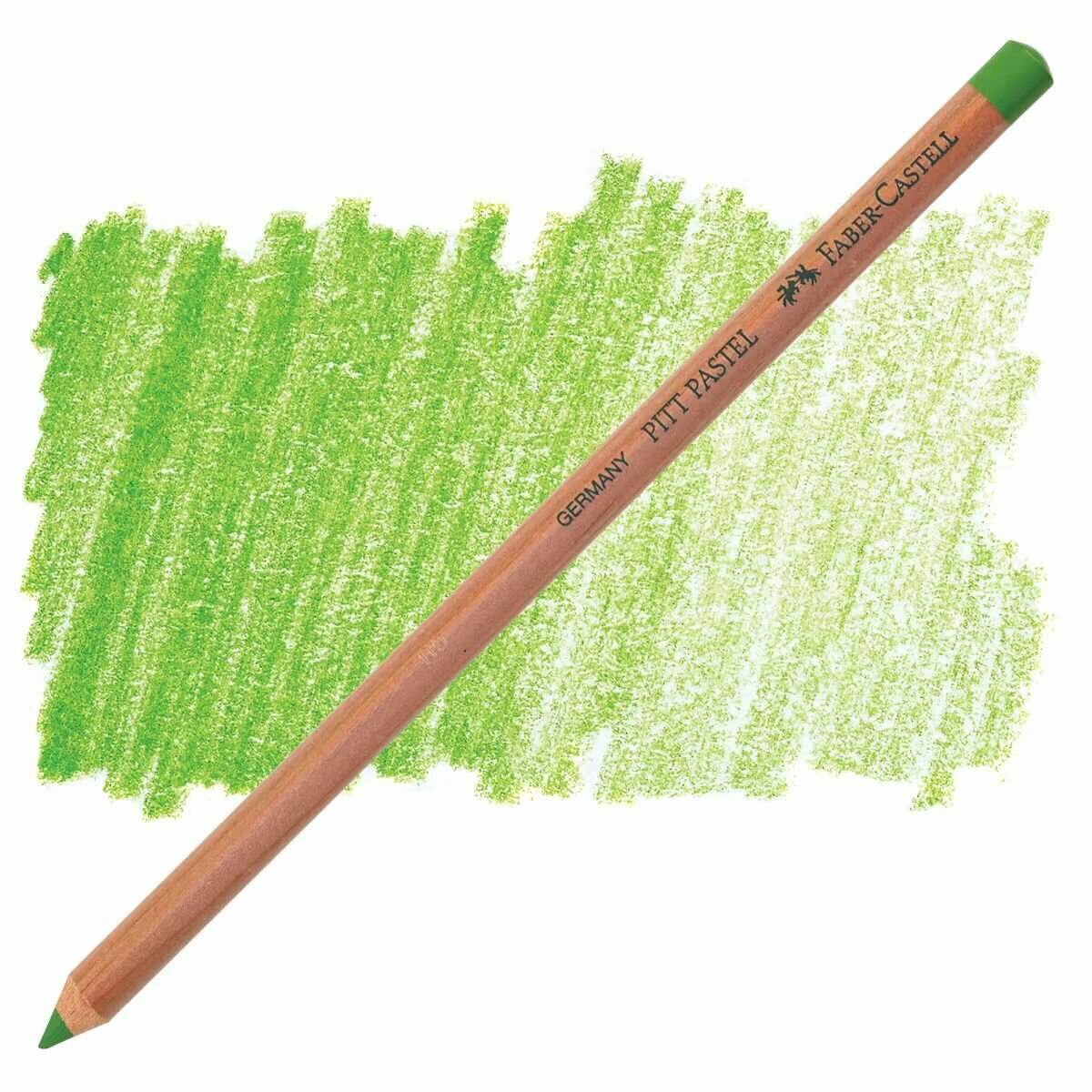 Пастельный карандаш Faber-Castell Pitt Pastel, 1 шт, цвет №168 зелено-желтый