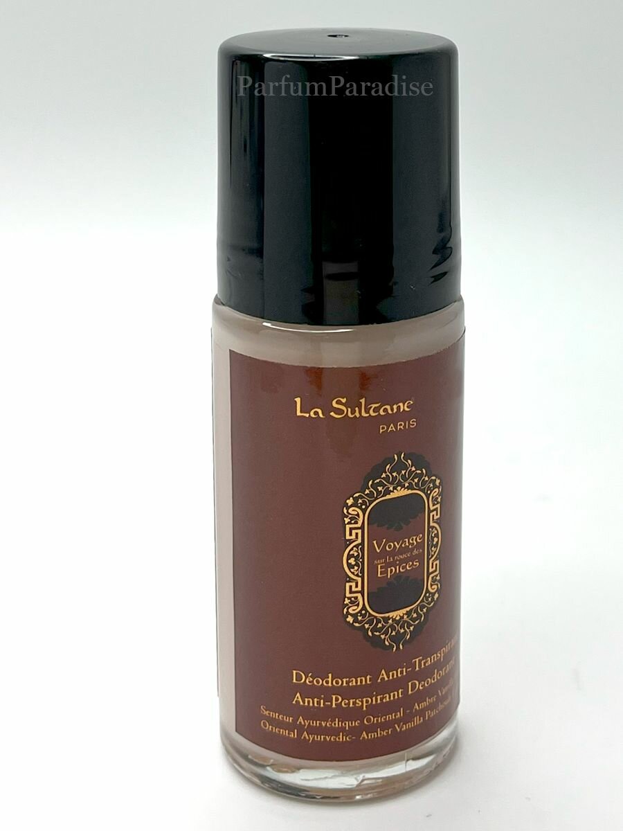 Дезодорант женский La Sultane Des Epices Ayurvedique Ambre Vanille Patchouli 50 мл