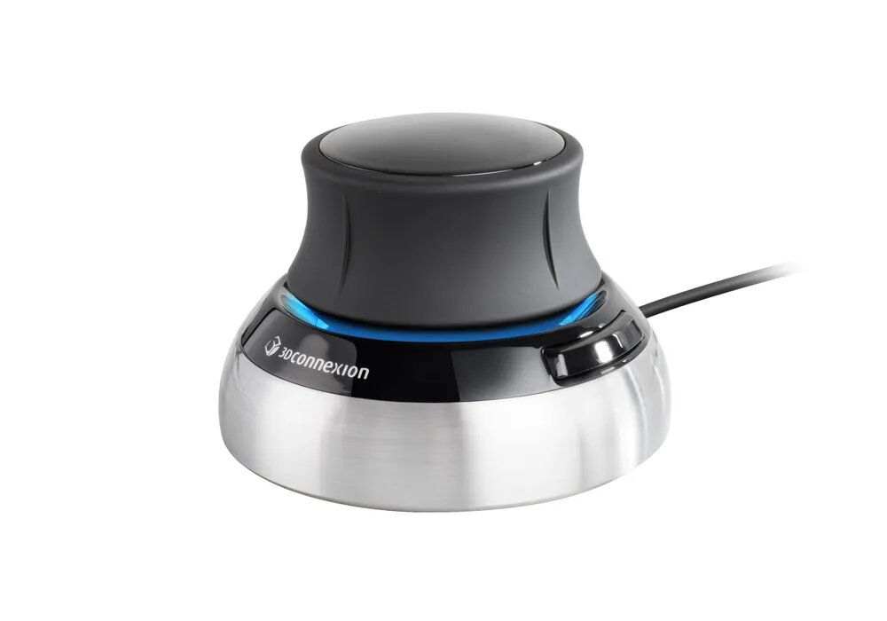 3DCONNEXION Мышь проводная SpaceMouse Compact 3DX-700059, черный