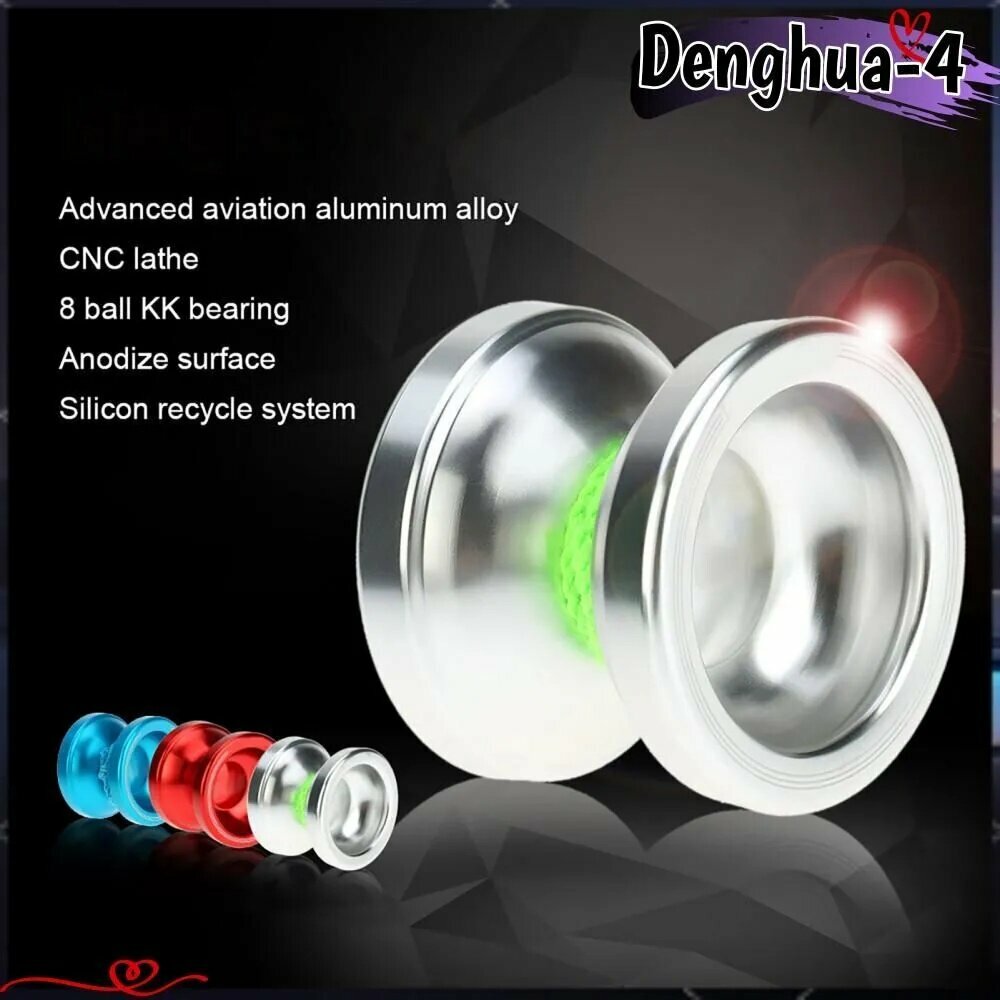 Йо-йо T6 металлический, анодированная поверхность, для развития моторики, для детей 8+