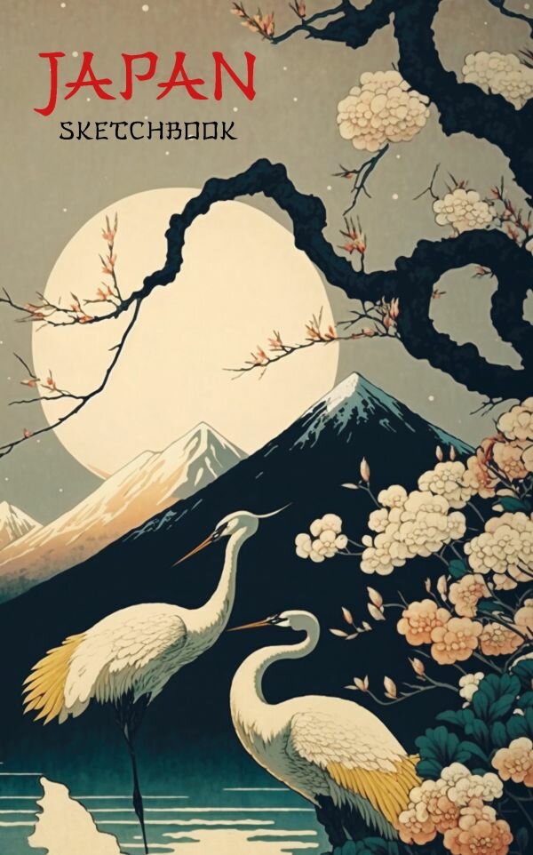 Скетчбук ЭКСМО Japan Sketchbook, твердый переплет, А5, 48 л, офсет 190 гр 2025 г.