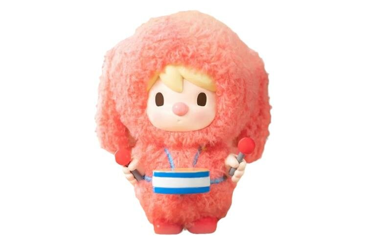POP MART Little Sweet Bean, ролевые игры, животные, подвески, мистические боксы, Confirmed-Rabbit Drummer (Open)
