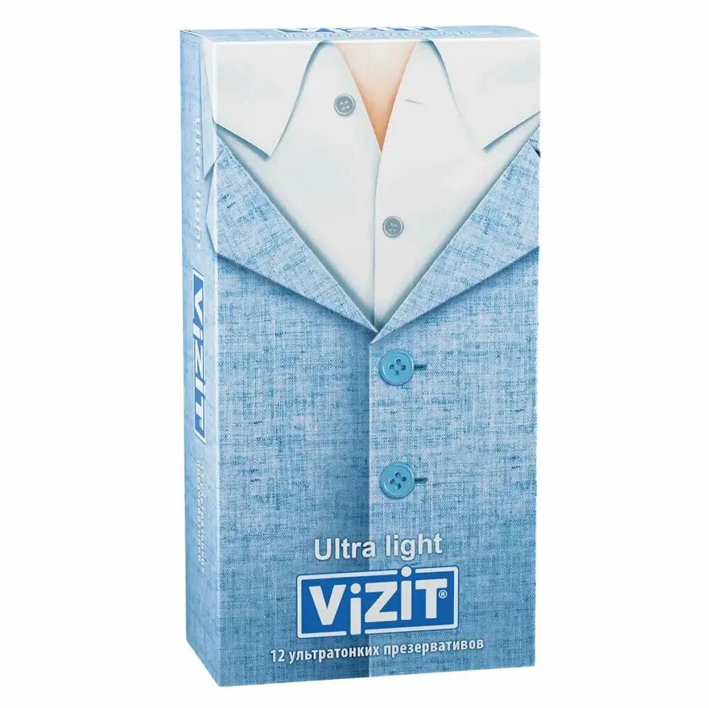 Визит Презервативы VIZIT №12 Ultra light (ультратонкие)