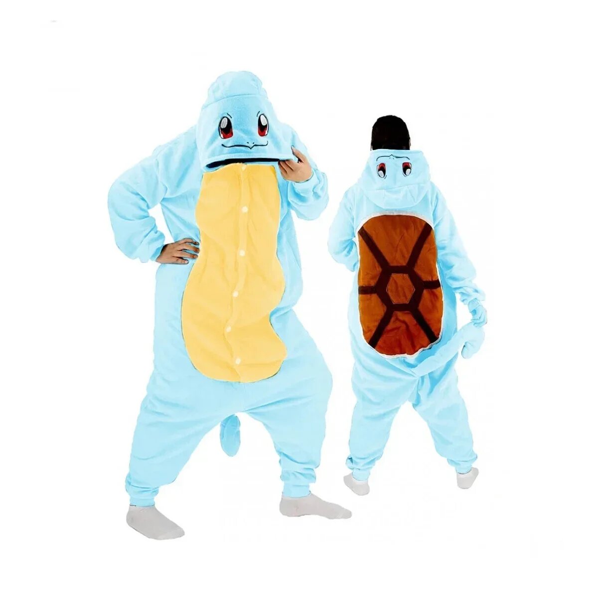 Kigurumi Squirtle, костюм Pokemon, XL, голубой
