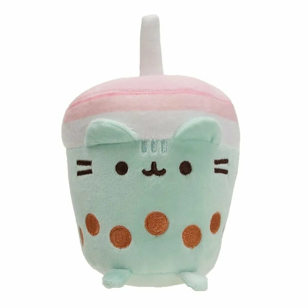 Мягкая игрушка "Pusheen the Cat" (Кот Пушин) с мороженое 15 см