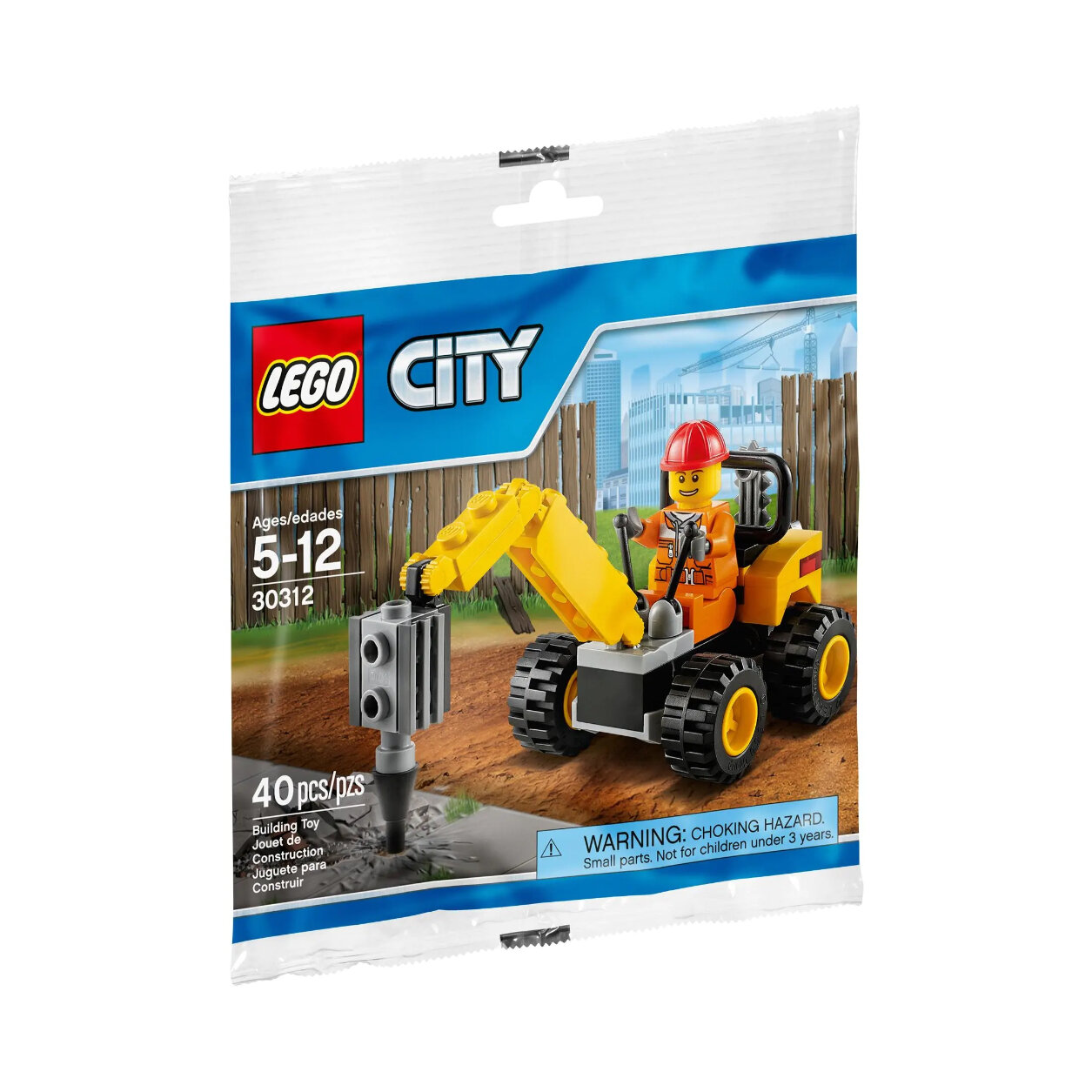 Пластиковые строительные блоки унисекс LEGO City 5763271, развивающая игрушка