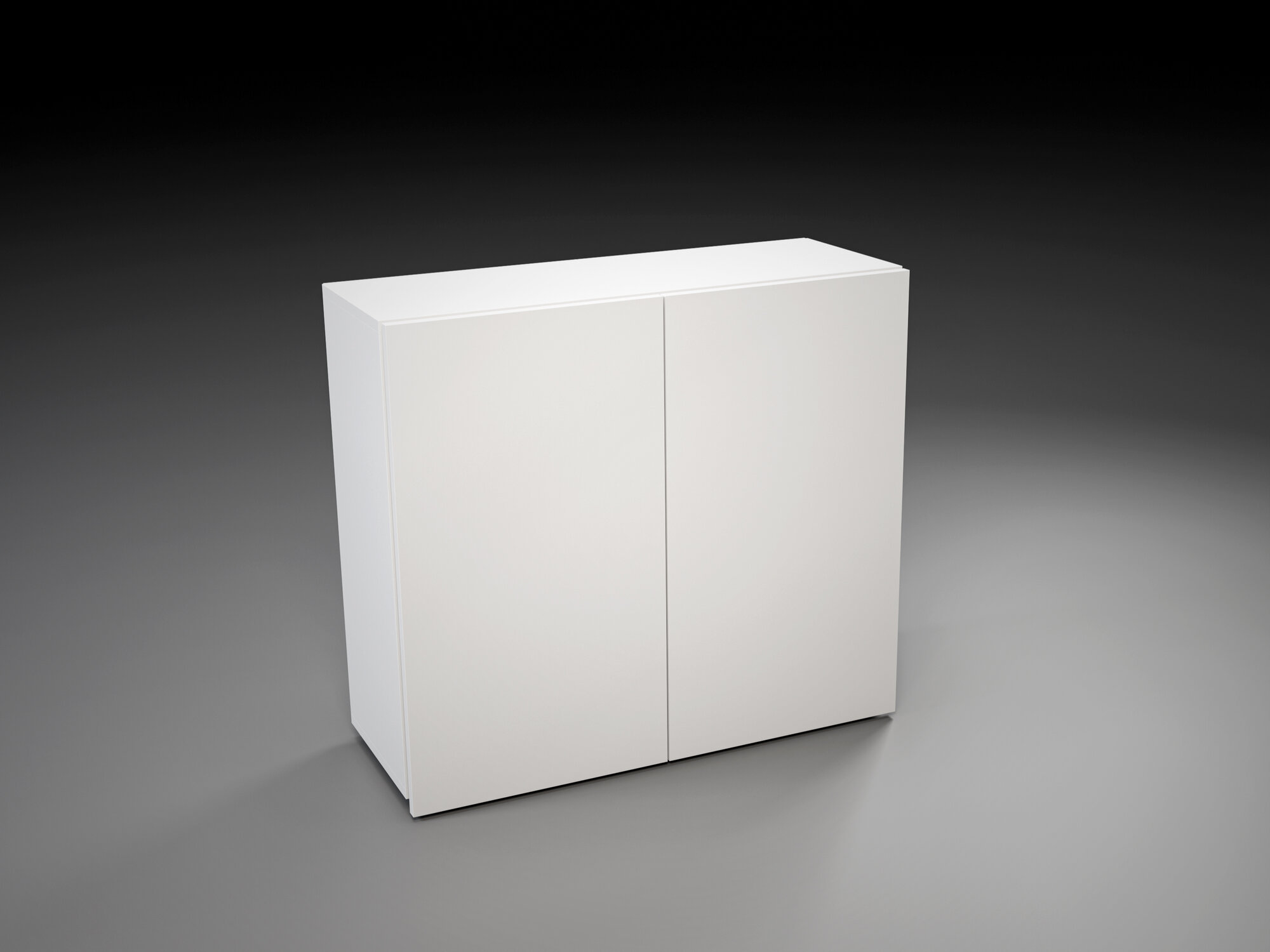 Шкаф под сушку 800 мм, кухонный модуль навесной Белый