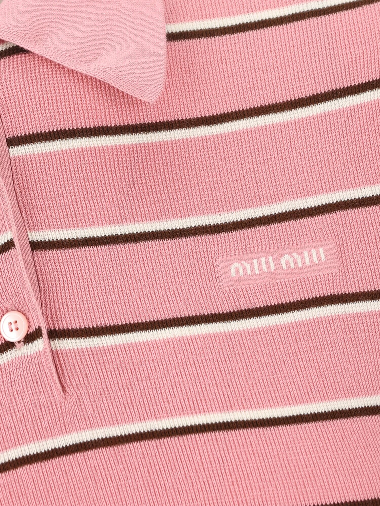 Рубашка Miu Miu, размер 36, pink — фото 1