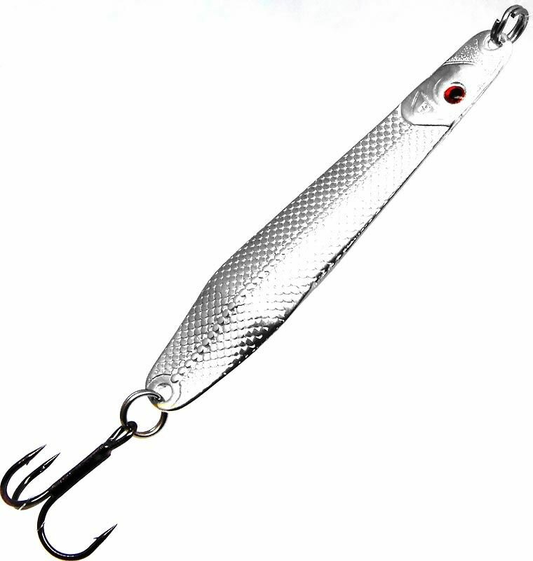 Блесна из латуни, покрыта серебром, пилькер RB Эксперт 7гр - 1, 51мм