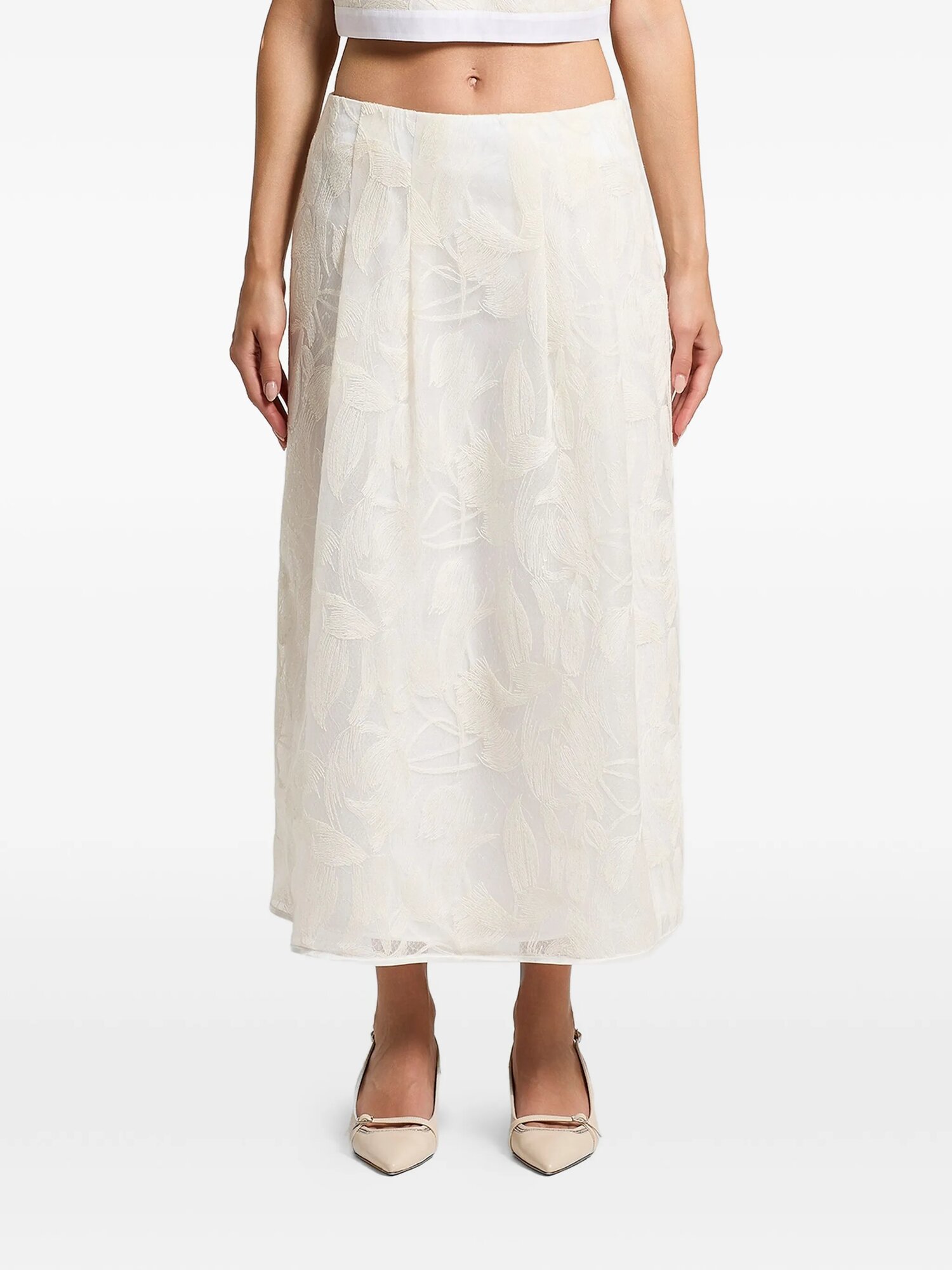 Юбка Floral print skirt
