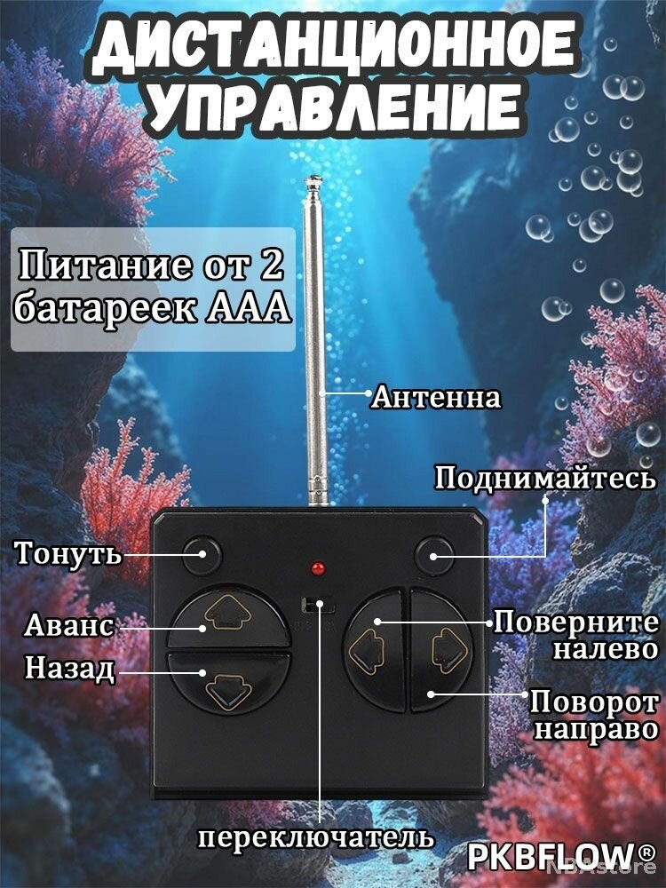 Подводная лодка радиоуправляемая